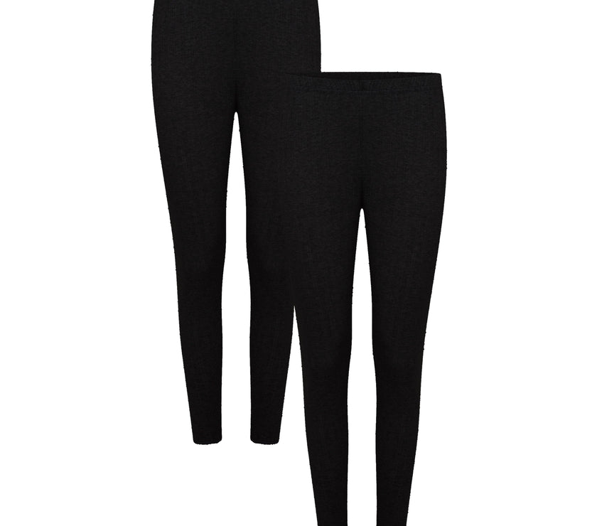 Heatwave Thermalwear Women's Thermal Long Janes Base Layer Pants 2 Pack ...