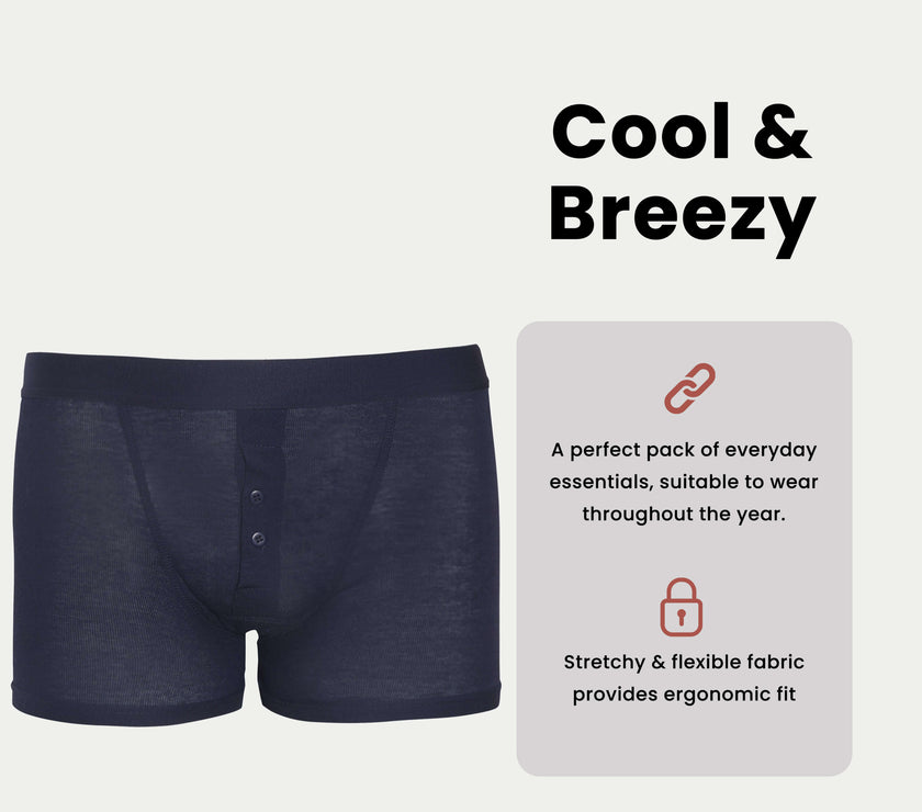 Sock Stack 6 Pack Cotton Stretch Boxer Shorts For Men MB09 Breathable ...