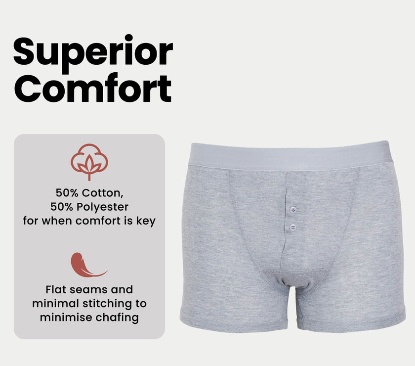 Sock Stack 6 Pack Cotton Stretch Boxer Shorts For Men MB09 Breathable ...